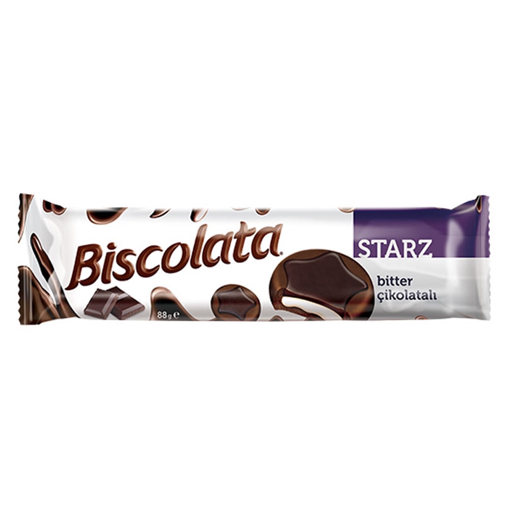 BISCOLATA STARZ DARK/MILKY BISCUITS 88 grams (BISKUT BISCOLATA STARZ ...