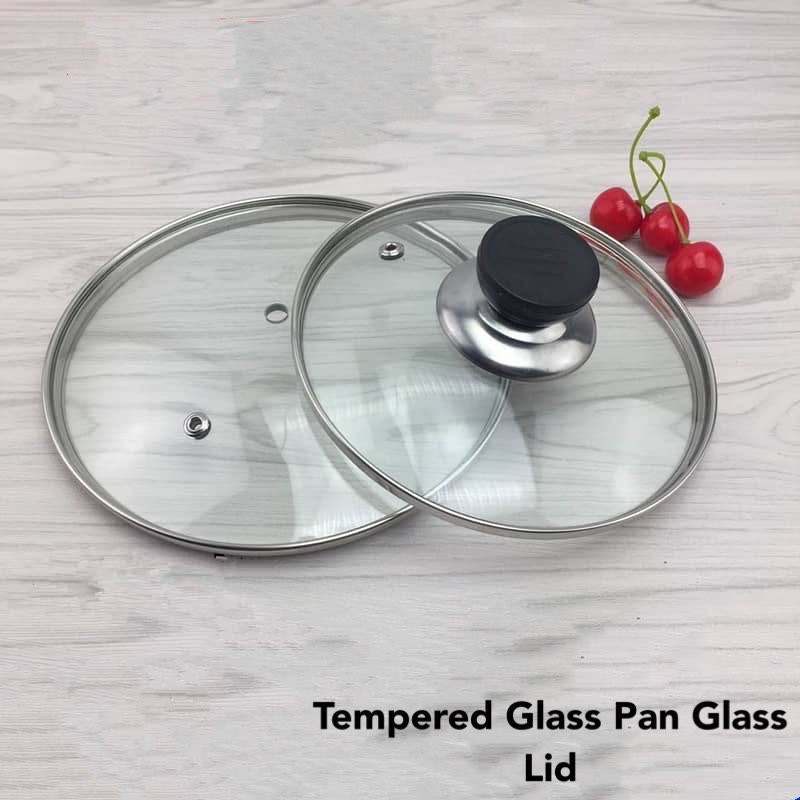 [TYPE G] Harrianware Tempered Glass Lid & Long Handle Tempered Glass ...
