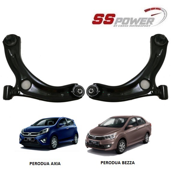 PERODUA AXIA 1.0 / BEZZA 1.0 1.3 LOWER ARM (OEM) JAPAN QUALITY | Shopee ...