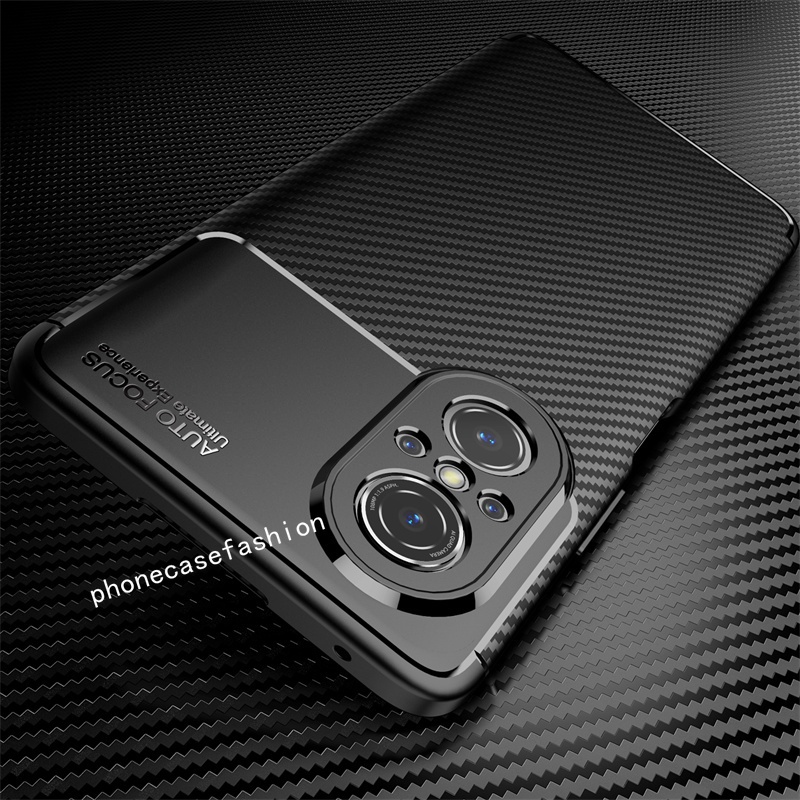 Phone Case For Huawei Nova 9 SE 9SE Pro carbon fiber TPU Soft ...