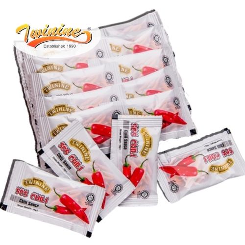 Chili Sauce & Tomato Sauce Sachet Halal 香甜辣椒酱, 番茄酱 | Shopee Malaysia