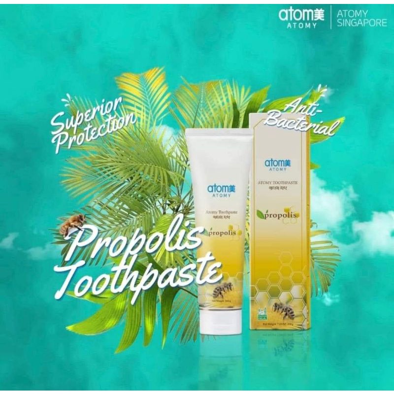 Atomy Propolis Toothpaste 艾多美蜂胶牙膏 200g | Shopee Malaysia
