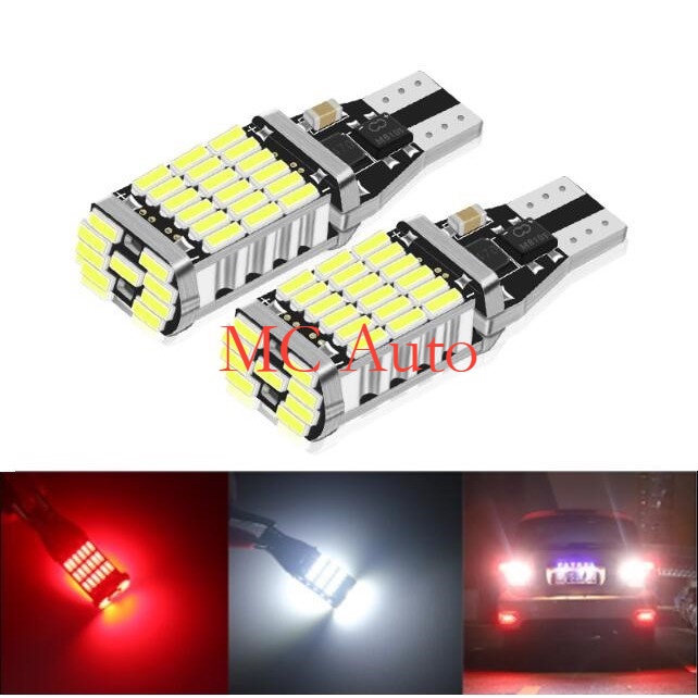 T15 LED 45smd chips With Canbus T10 LED W16W LED 4014 Reverse Light ...