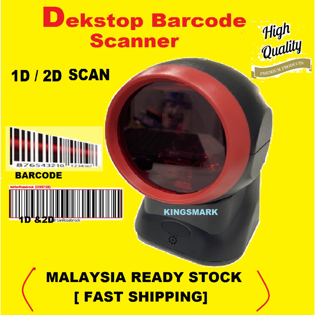 KINGSMARK Desktop Table Barcode Scanner Pos System Cash Register ...