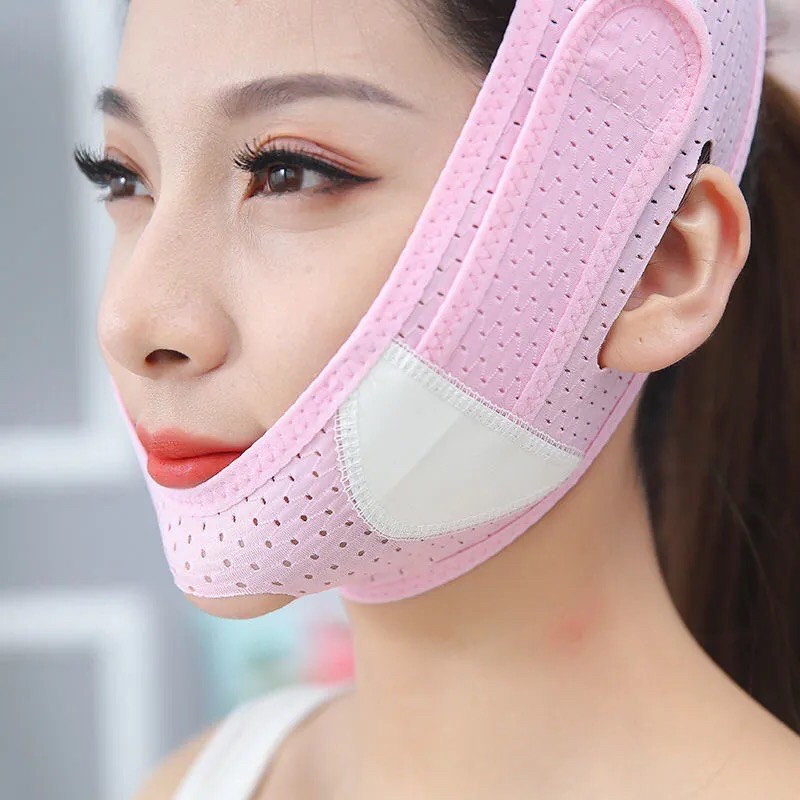 Slimming face v shape double chin remover slimming belt routine beauty ...