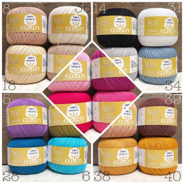 KATUN Parakeet Cotton Knitting Yarn 125gr (Parakeet Cotton) | Shopee ...