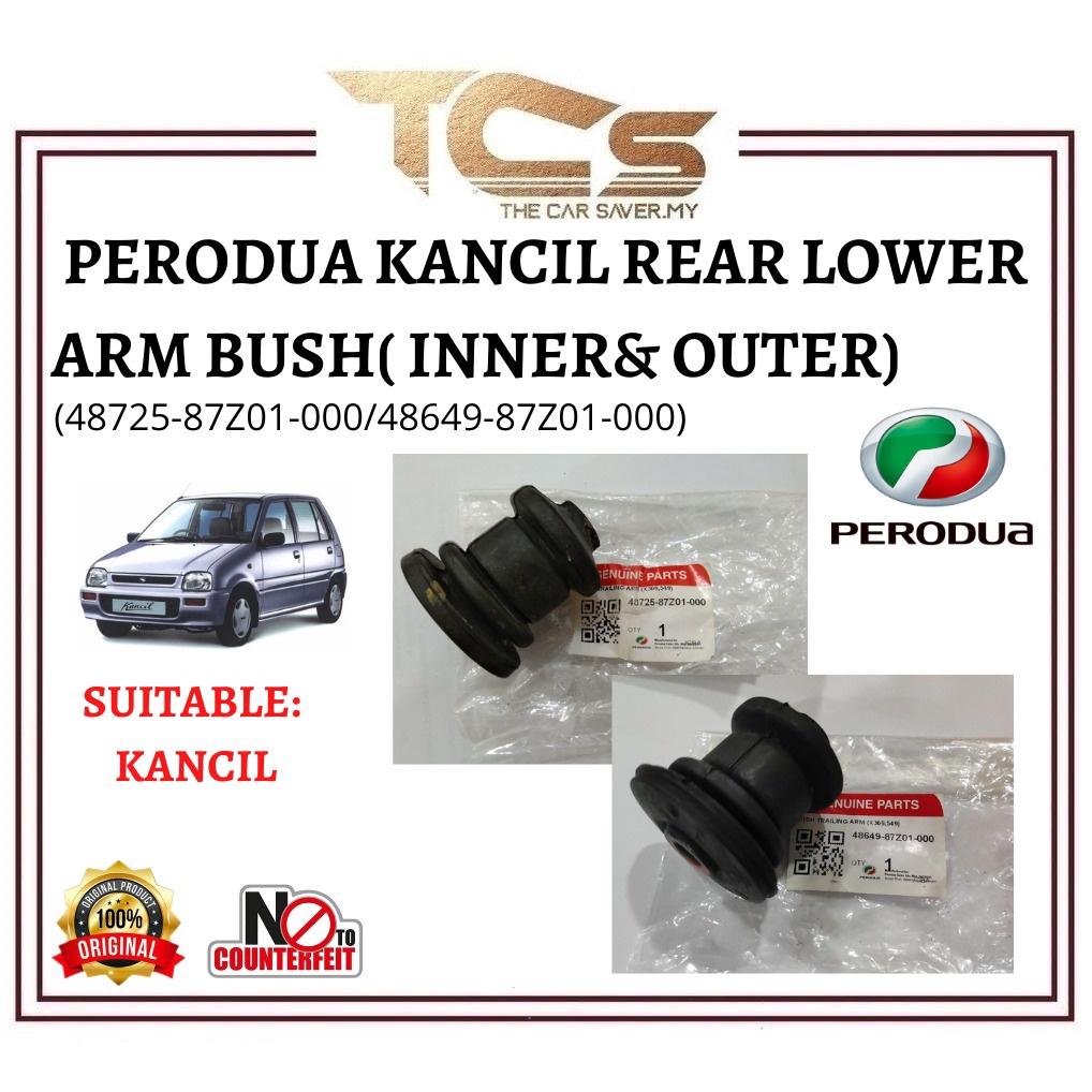 PERODUA Kancil Rear Lower Arm Bush (100% ORIGINAL) | Shopee Malaysia