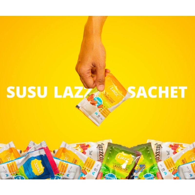 [ Lazz Goat Milk ] Sachet Susu Kambing Lazz Orgamilk - Lazz Organic ...