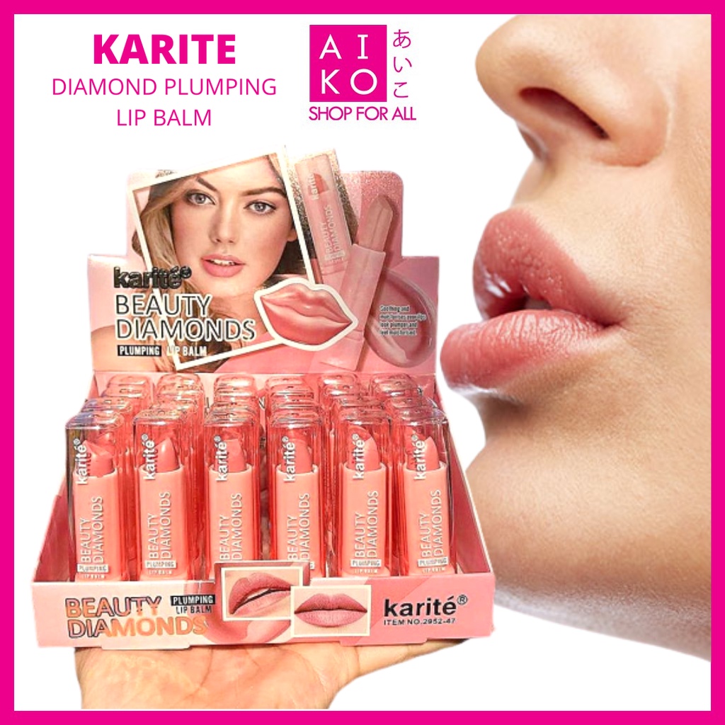 (AIKO) KARITE BEAUTY DIAMOND PLUMPING LIP BALM 3.5G | Shopee Malaysia