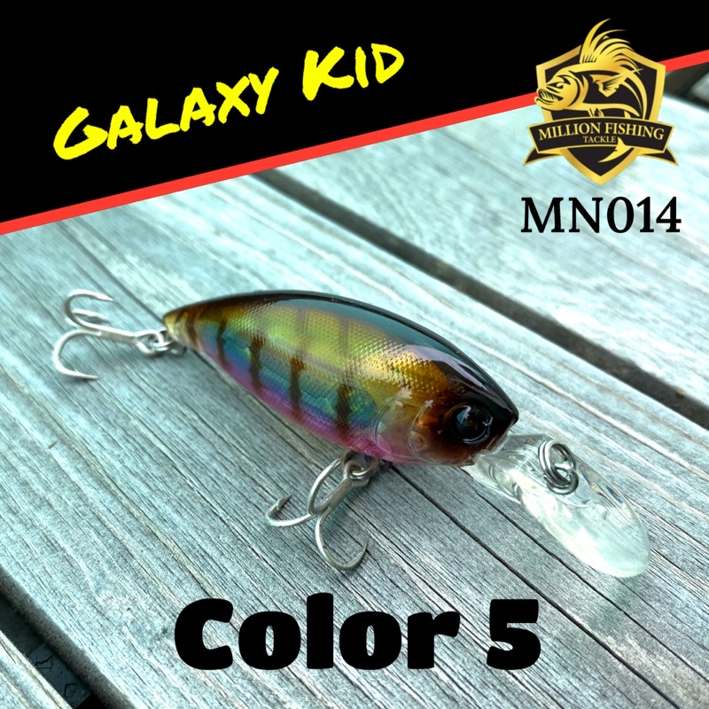【MN014】Little Fat Boy CrankBait Minnow Fishing Lure 6.5cm/5.5g Gewang Killer Siakap Kerapu Umpan ...