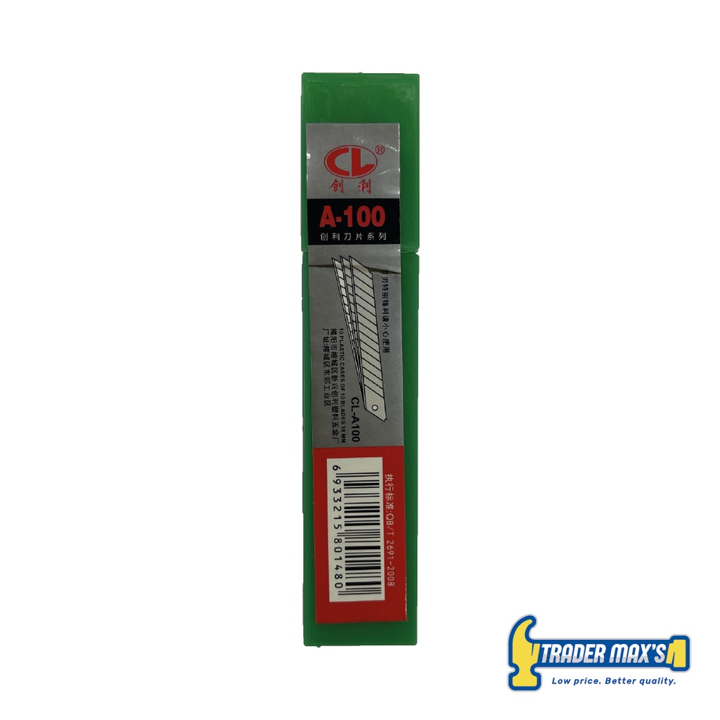 Cutter Knife Blade CL-A100 | Trader Max's - Low price. Better quality ...