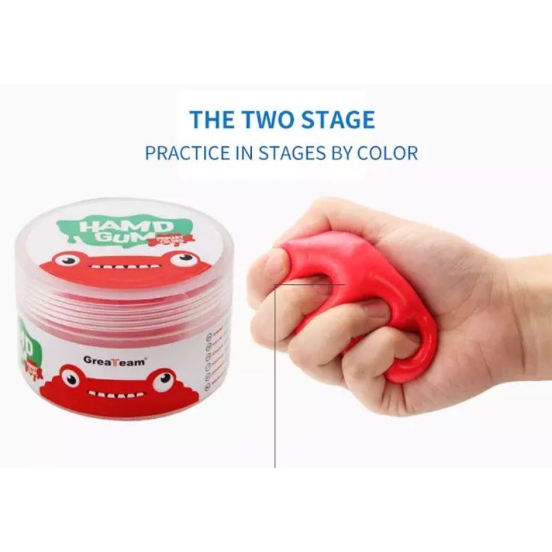 [ READY STOCK ] Therapy Putty Exercise Hand Finger Training Rehab ...