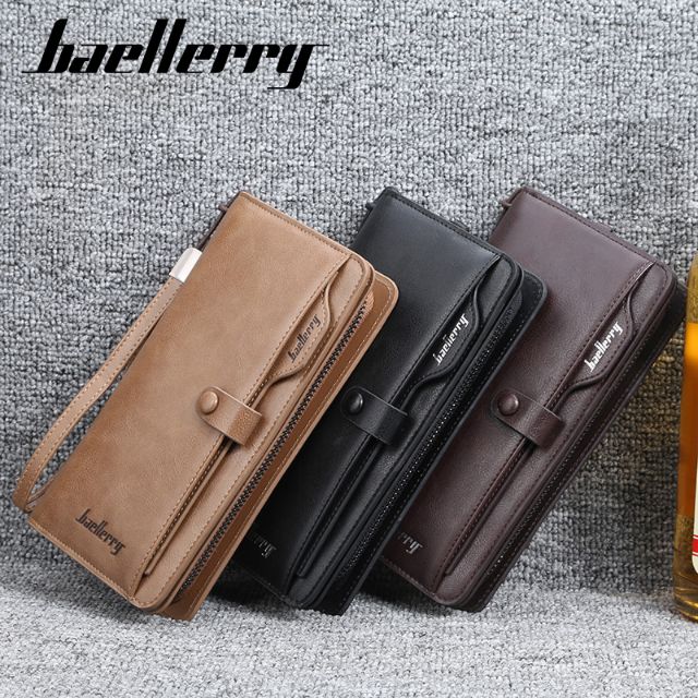 Beg duit lelaki Men's wallet Soft Leather Multifunction | Shopee Malaysia