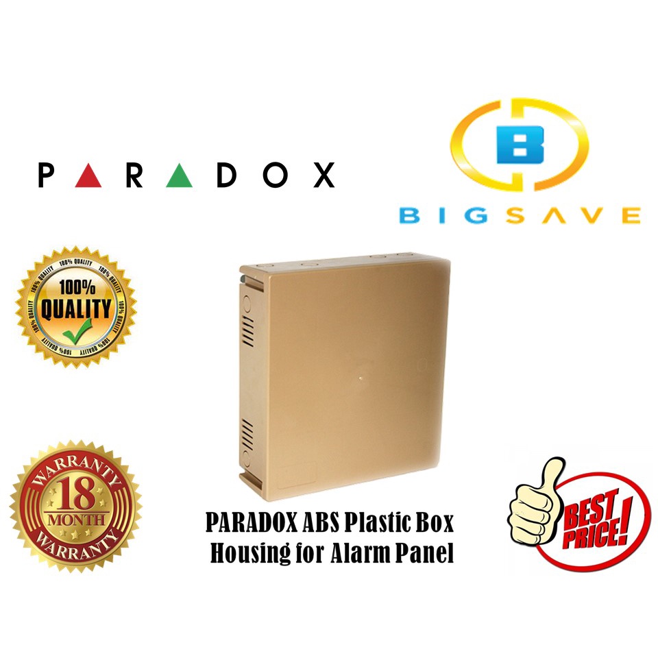 PARADOX PLASBOX ABS PLASTIC BOX HOUSING FOR ALARM PANEL | Shopee Malaysia