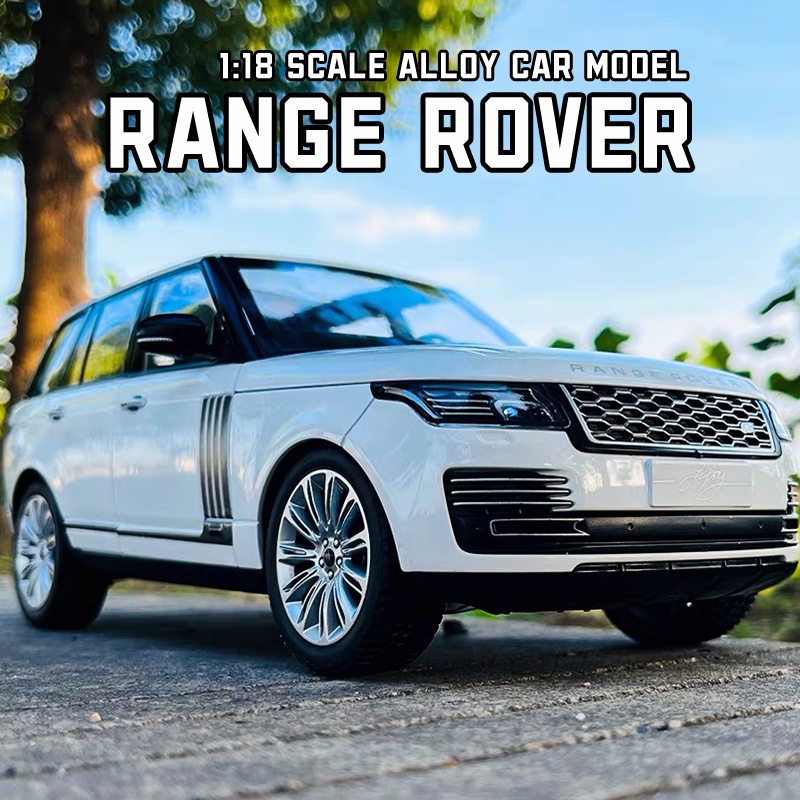【RUM】1:18 Scale Range Rover Alloy Car Model Light & Sound Effect ...