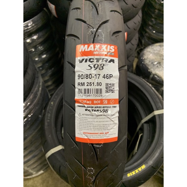 MAXXIS Tayar Maxxis Victra ST S98 F1 Tyre Size 17 & 14 & 13 inches s-98 ...