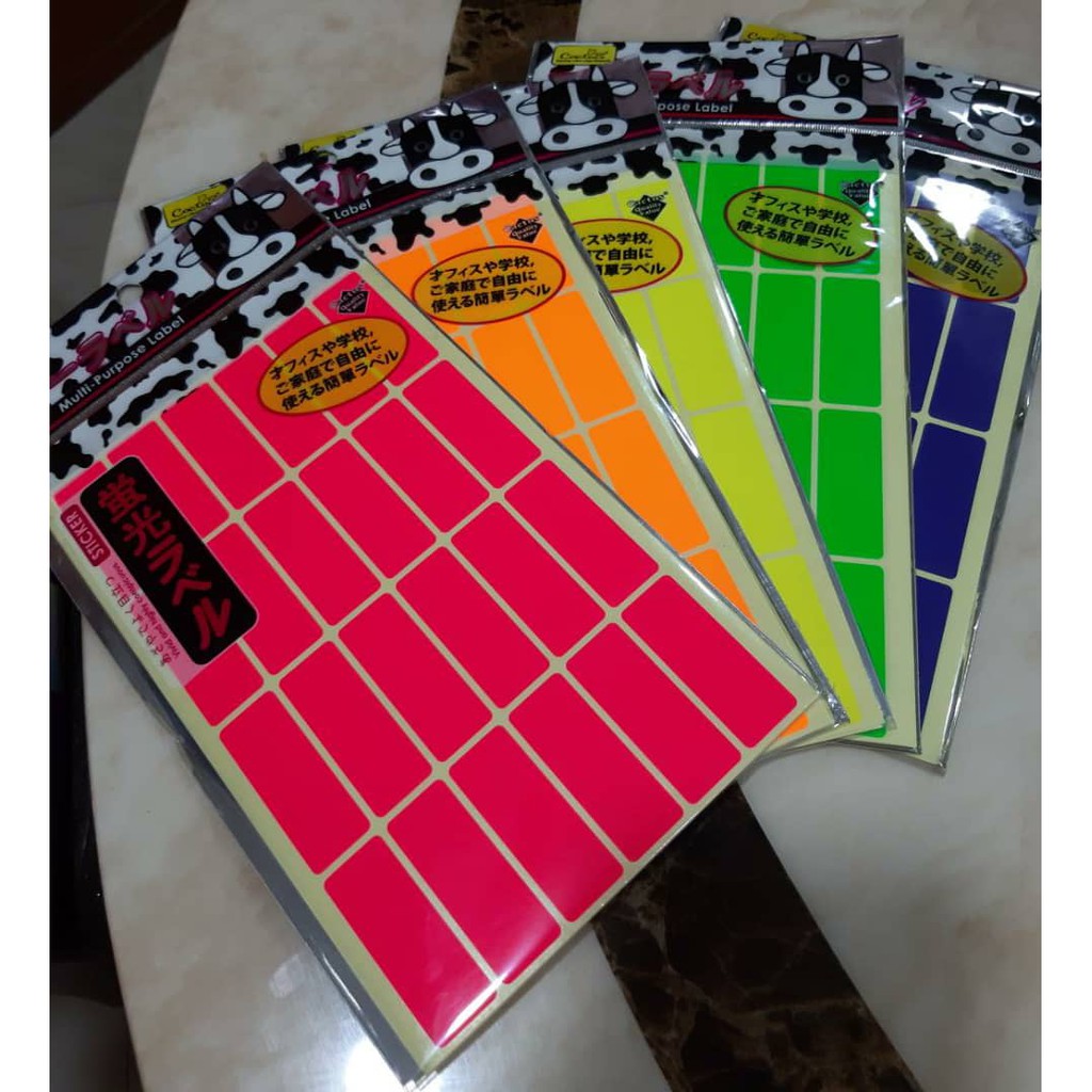 Cactus Multi-Purpose Label Sticker (19mm x 50mm) | Shopee Malaysia