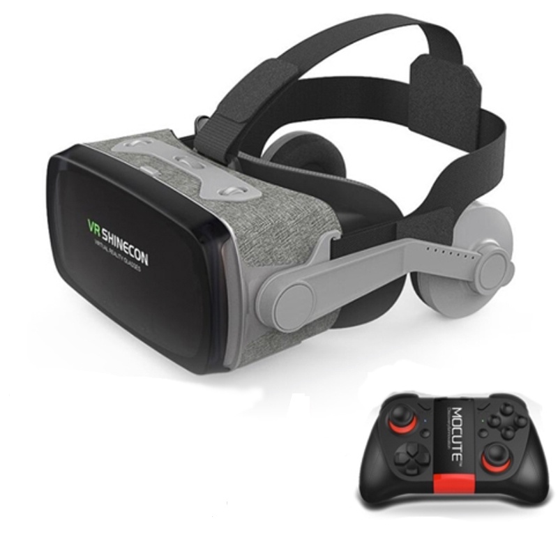 Ready Stock Shinecon Virtual Reality 3D Glasses Google VR Box With VR ...