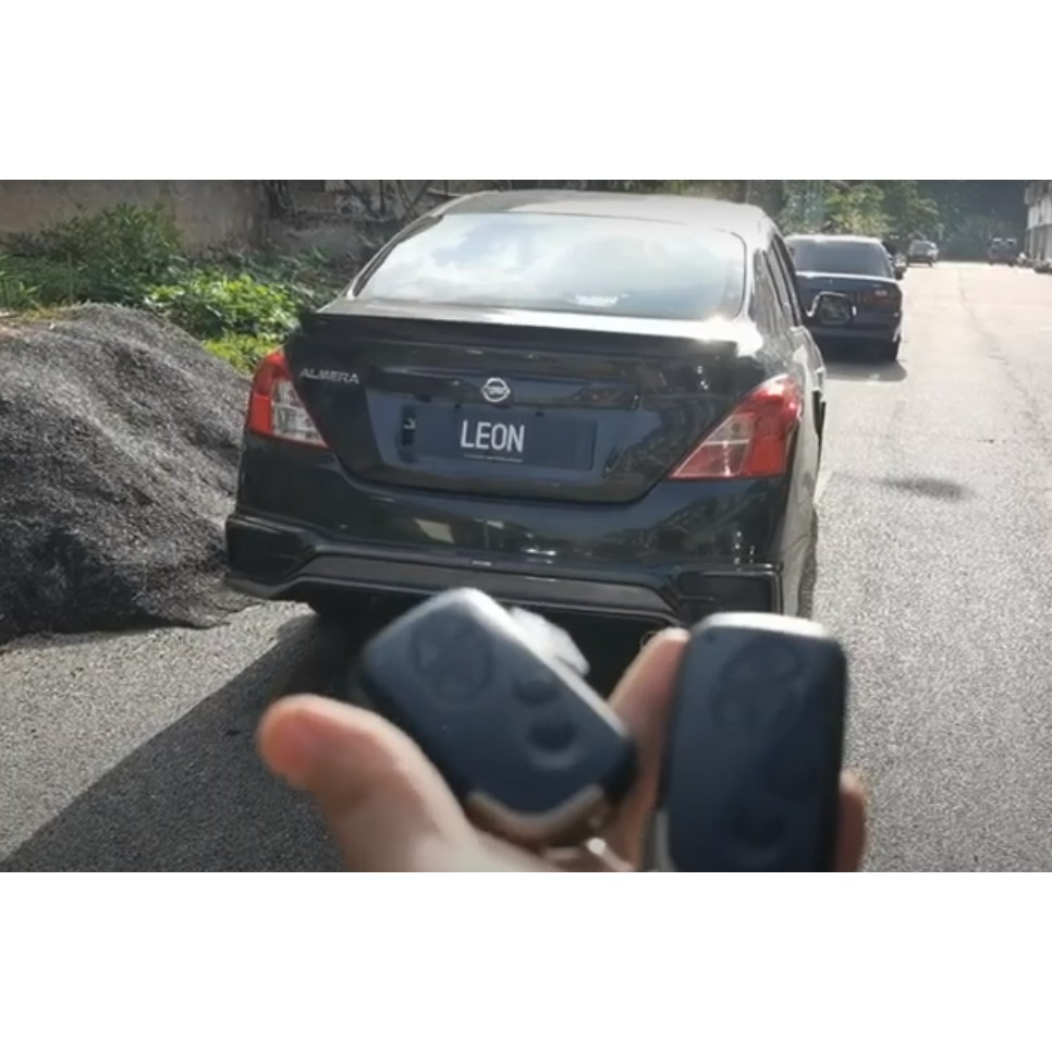 Leon Nissan PKE New Almera Fully Keyless Entry Intelligent Smart Alarm ...