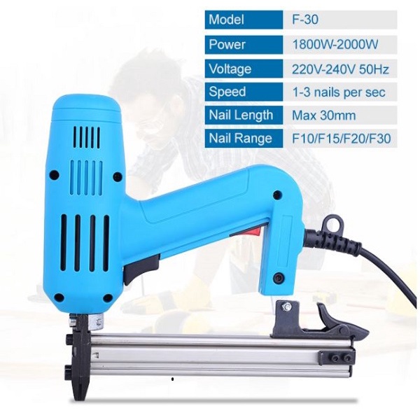 Electric Nailer Gun Nail Gun ST-F30 (FREE 1 BOX F30 NAIL) | Shopee Malaysia