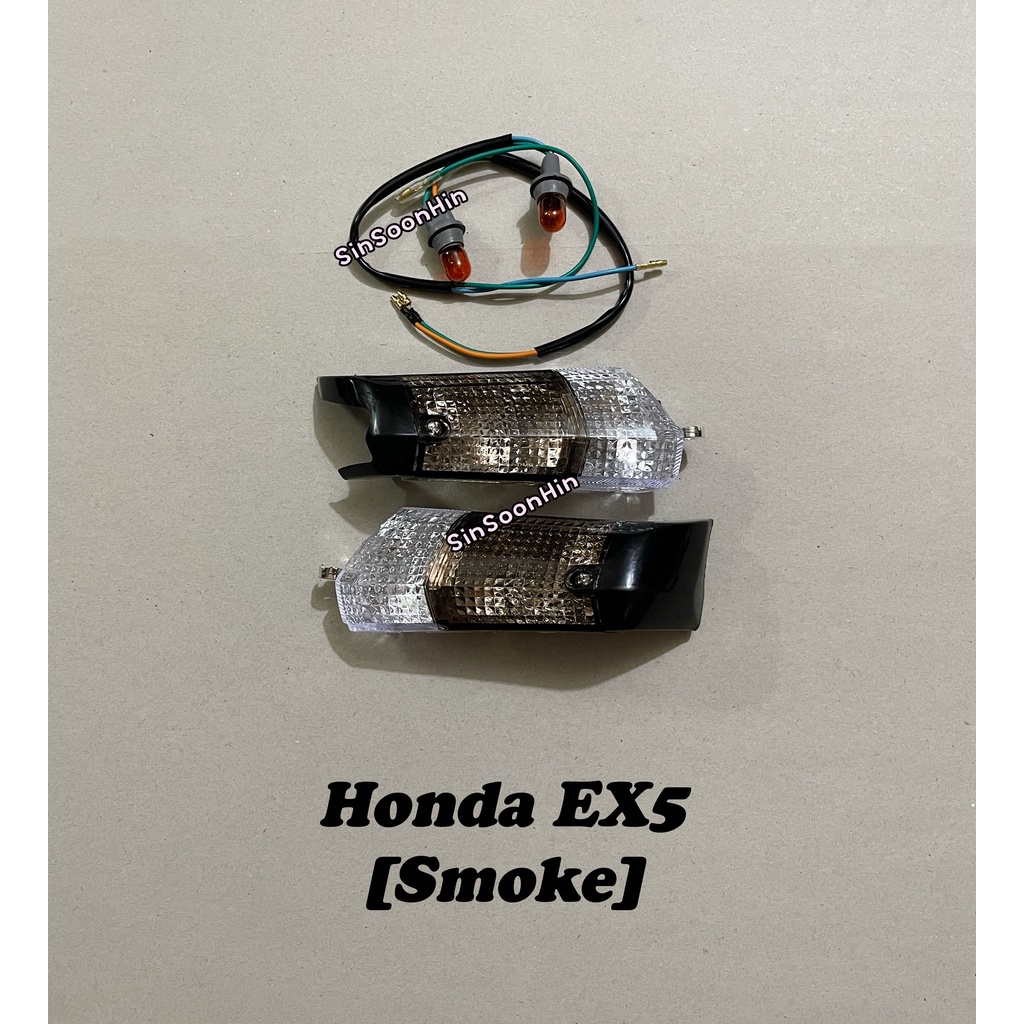 Honda EX5 DREAM Front Signal Lamp (Smoke/full smoke) | Shopee Malaysia