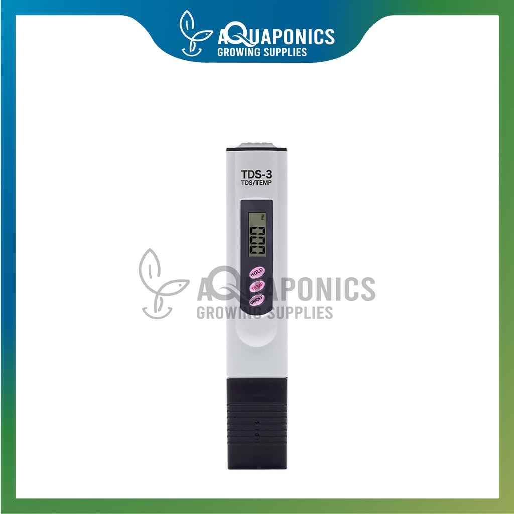 TDS Meter / TDS&EC Meter Tester for Hydroponics Aquaponics Aquarium ...