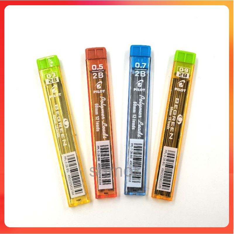 Pilot MATA PENSEL / Mechanical Pencil Leads 1Small Box 12Leads | Shopee ...