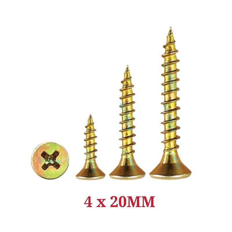 1KG Heavy Duty Quality CSK Screw Wood Chipboard Screw Driving Counter ...