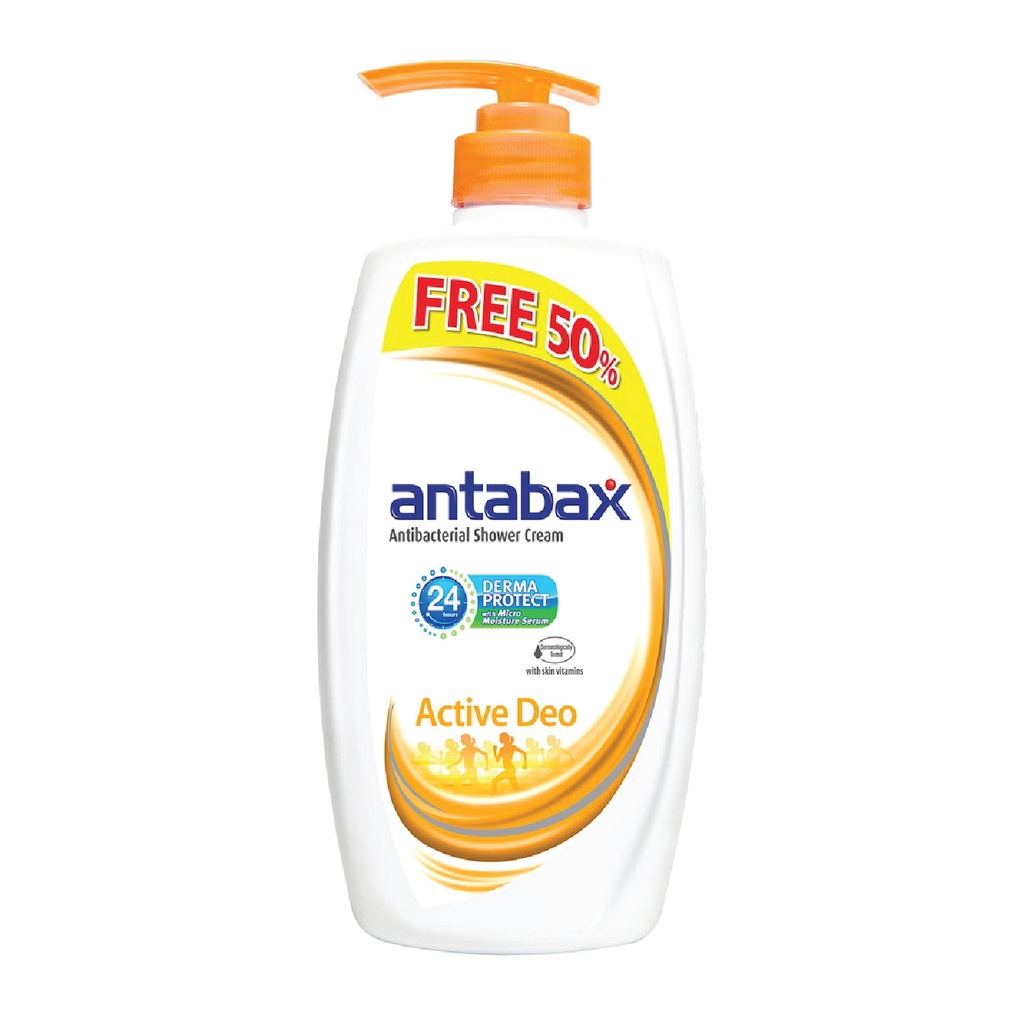 Antabax Antibacterial Shower Cream Active Deo 975ml | Shopee Malaysia