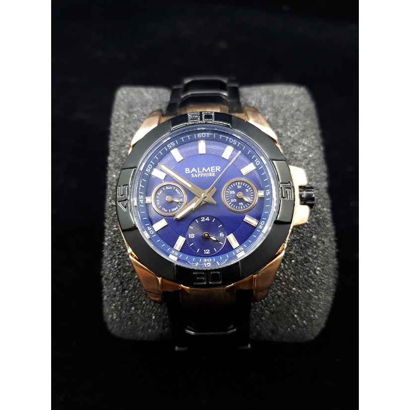 Balmer Ladies Stainless Steel Watch BG 7928M BRG-5 SAPPHIRE(Glass ...