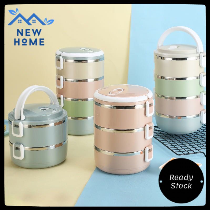 Home Office Lunch Box Thermal Food Container Bento Box Thermos ...