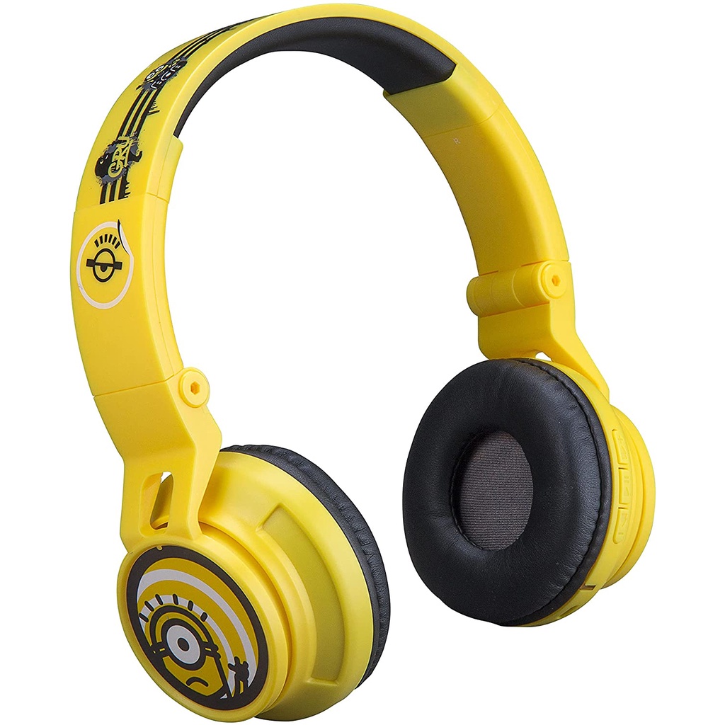Minions Kids Bluetooth Headphones Wireless Headphones with Microphone ...