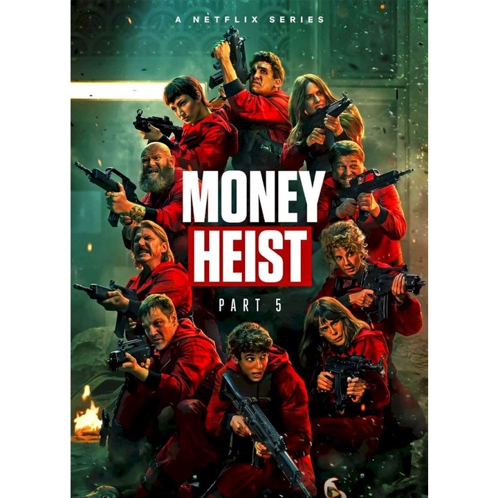 BLURAY TV Series English Money Heist Complete Season 5 2021 (3Disc ...