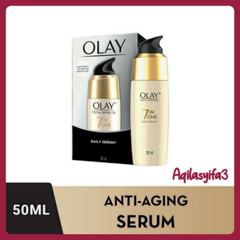 Olay total effect serum 50ml (Ready new packaging) | Shopee Malaysia