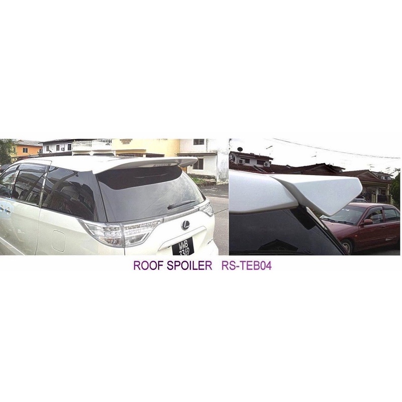 Toyota estima acr50 acr55 2006 - 2021 belta rear roof top spoiler lip ...