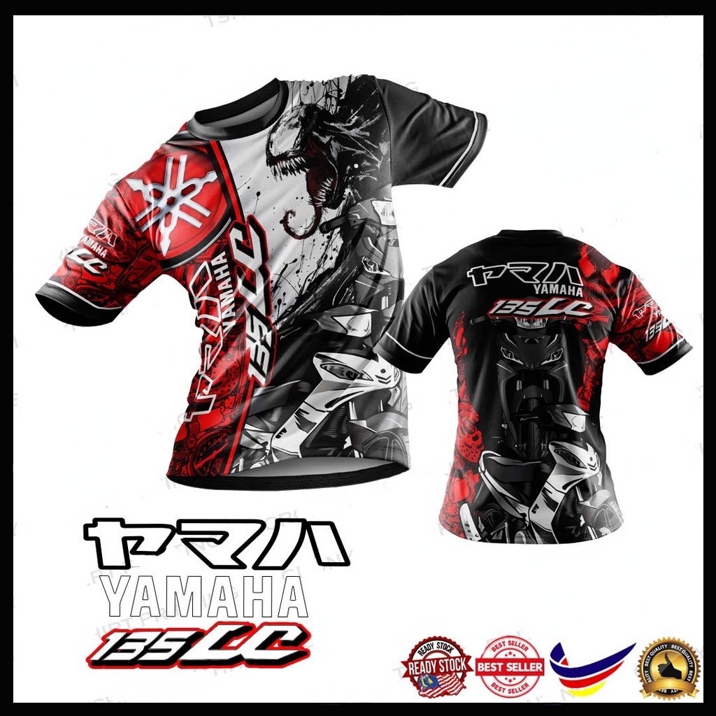 Yamaha LC 135 Sublimation T-shirt | Baju Yamaha LC 135 | Baju Club ...
