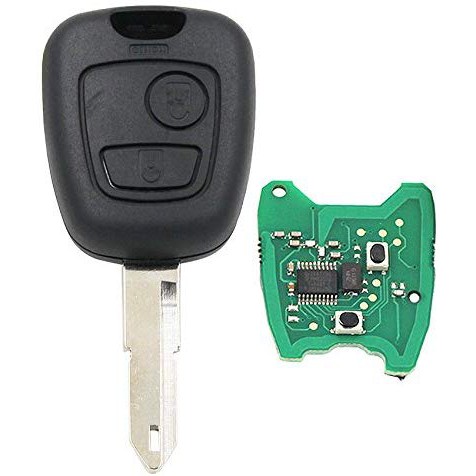 Peugeot 206 207 Naza Bestari FOB Remote key with Chip Transponder ID46 ...