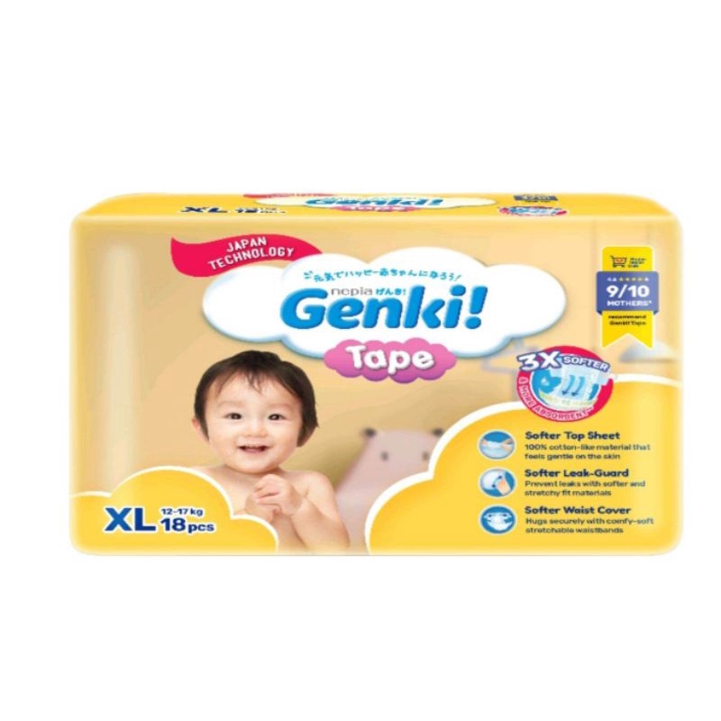 📣PROMO📣🔥GENKI! TAPE REGULAR XL 18pcs🔥 | Shopee Malaysia