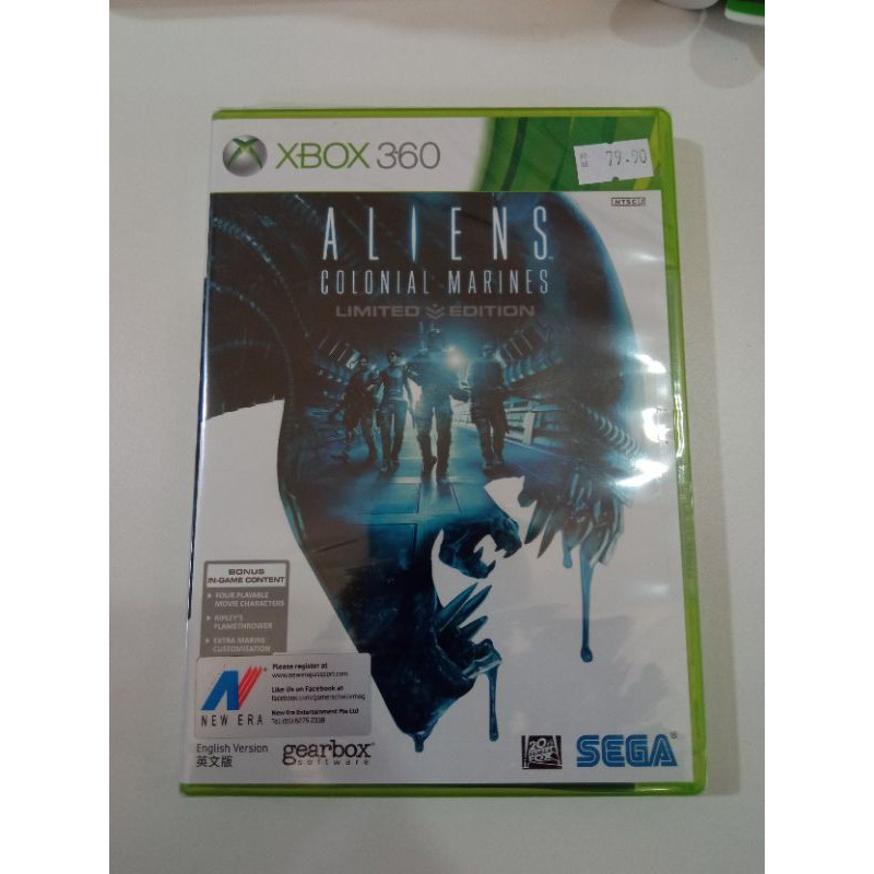 Xbox 360 Aliens Colonial Marines Limited Edition (New) | Shopee Malaysia