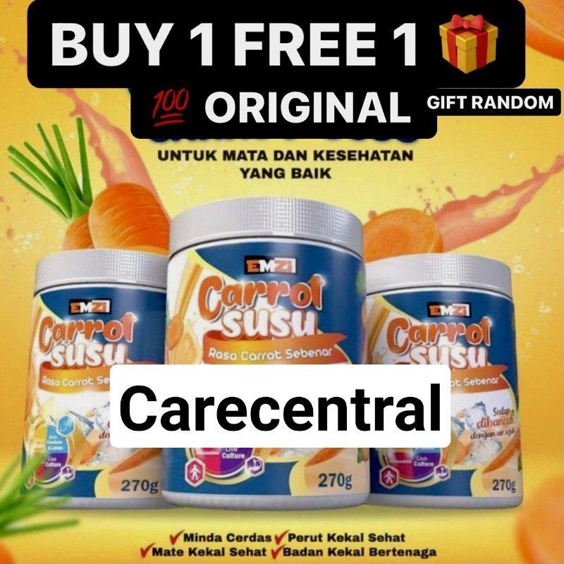 💯 ORIGINAL CARROT SUSU Minuman Kesihatan Untuk Mata dan Minda SUSU ...