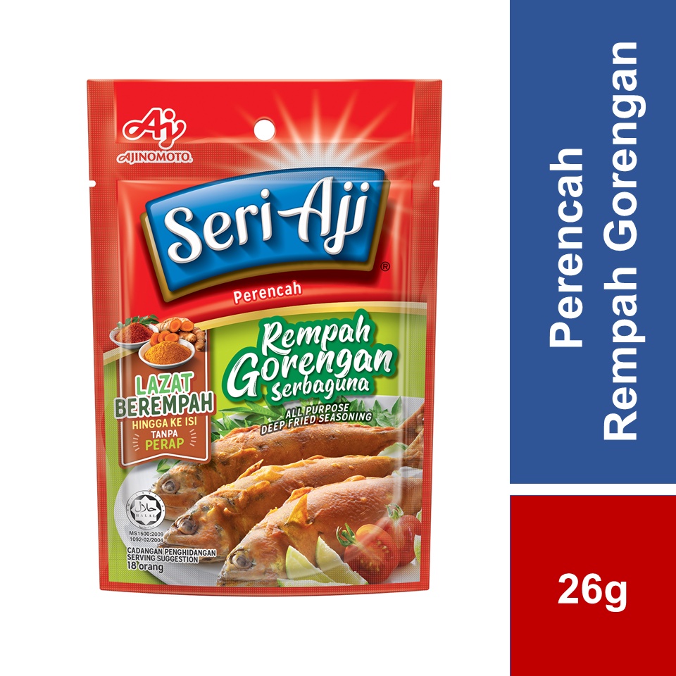 AJINOMOTO Seri Aji Perencah Rempah Gorengan 26g | Shopee Malaysia
