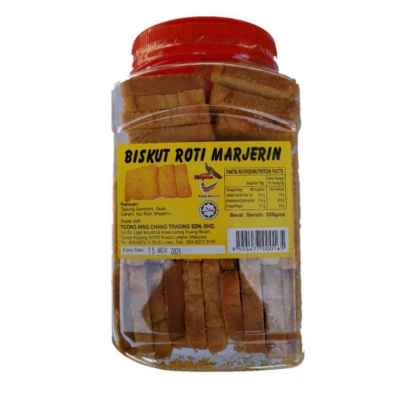BISKUT ROTI | ROTI KERING SEDAP | PERISA COKLAT DAN MAJERIN | Shopee ...
