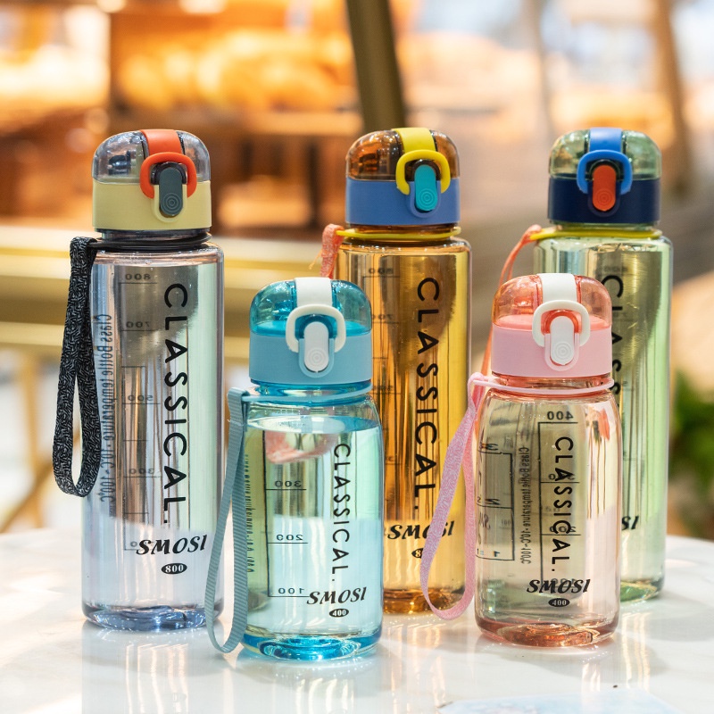 [Ready Stock] 800ml Large Capacity Portable Water Bottles Healthy ...