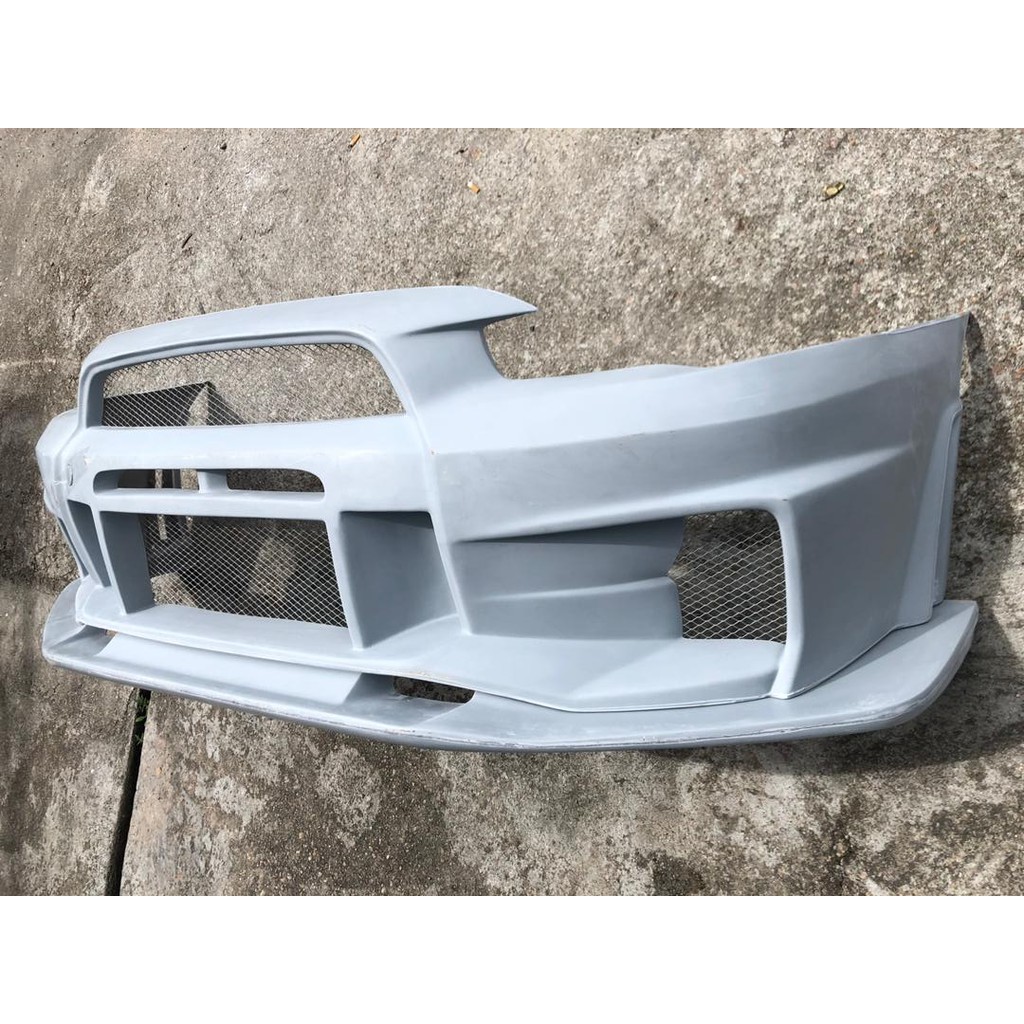 1 varis v3 front bumper for mitsubishi lancer gt gte evo x inspira ...