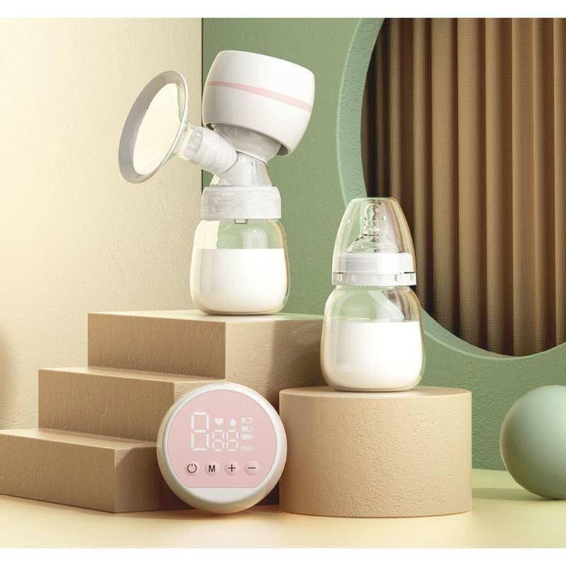 Integrated electric breast pump, high suction power, silent automatic ...