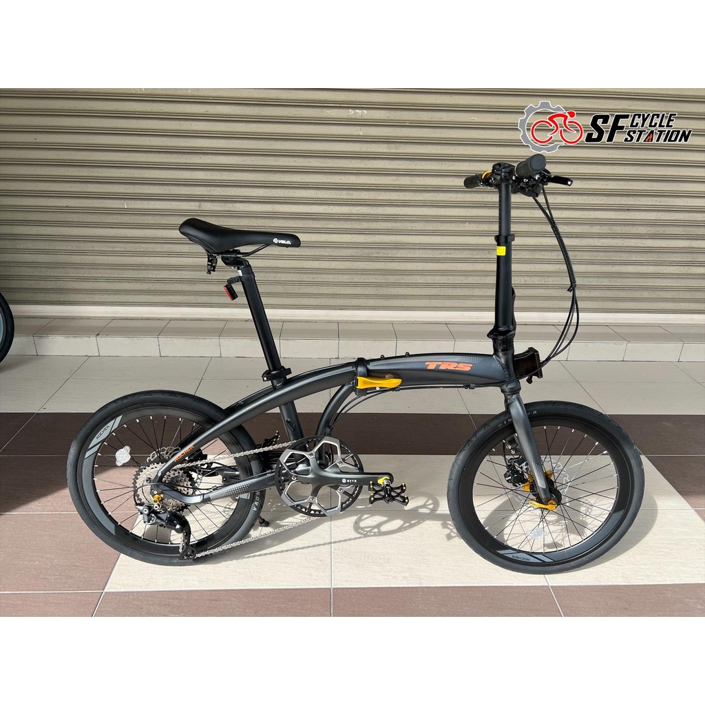 BASIKAL LIPAT TRS ROCHER SHIMANO GEAR DEORE 1X10 SPEED FOLDING BIKE ...