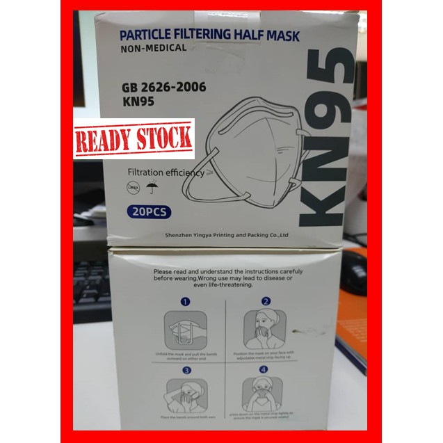 ( PUCHONG READY STOCK ) KN95 5PLY Mask PARTICLE FILTERING HALF MASK ... ( PUCHONG READY STOCK ) KN95 5PLY Mask PARTICLE FILTERING HALF MASK ...