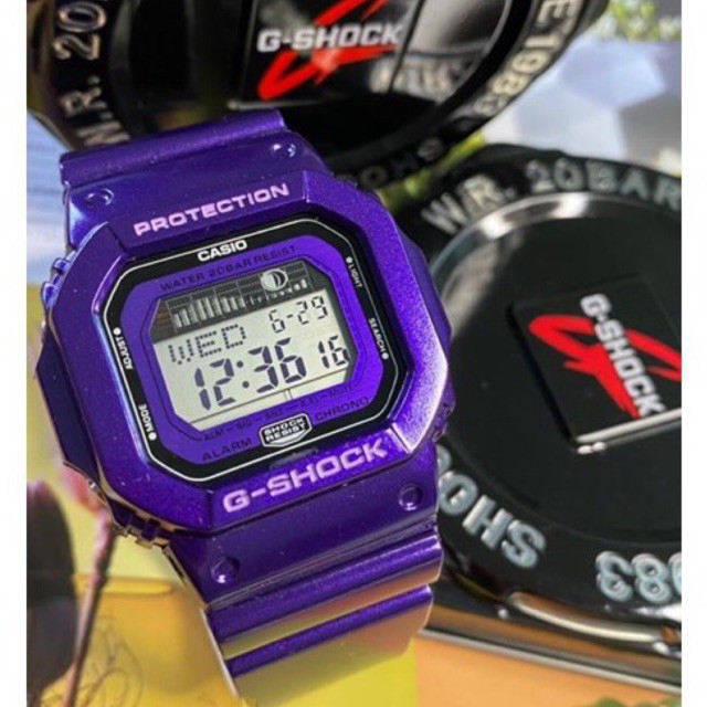G Shock 5600 G Lide GLX Purple G shock Purple jam g shock lelaki G ...