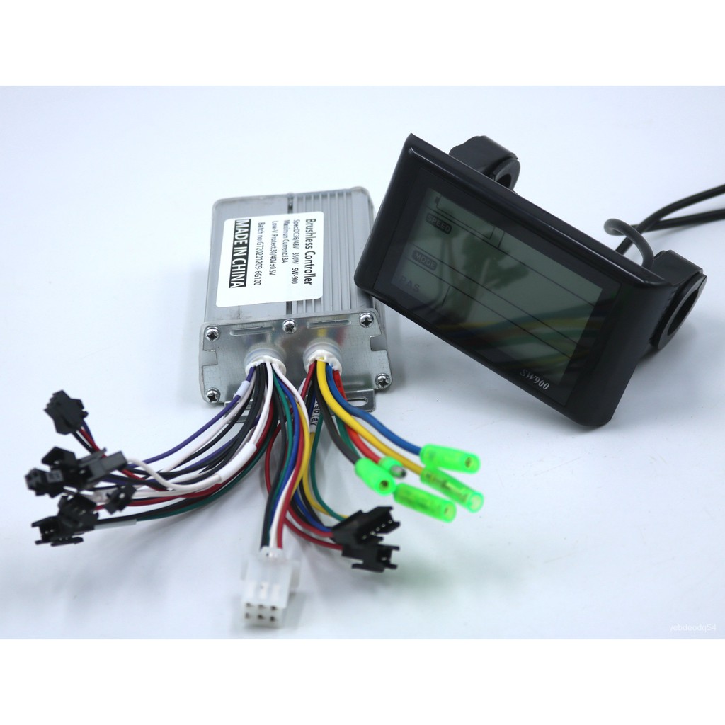 GREENTIME 36V 48V 350W 18A Brushless DC Motor Controller Ebike ...