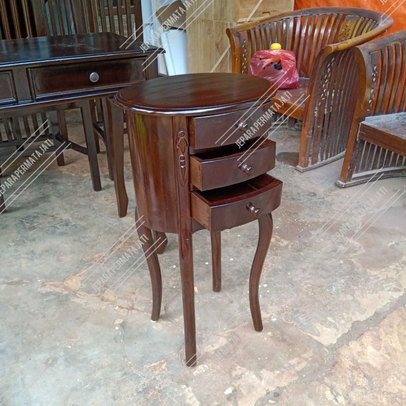 Nakas Squid Teak Drawer 3 oval (With cempolong) | Shopee Malaysia